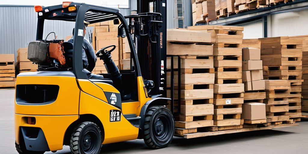 Maximizar la utilidad del montacargas con extensiones y accesorios