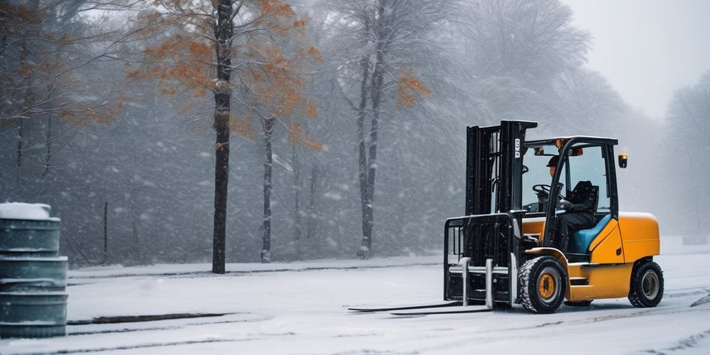 Cold Weather Forklift Operations: Tips for Safe Handling
