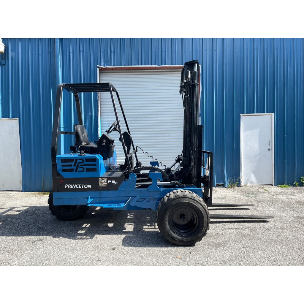 AAA Forklifts - 2005 Princeton PB50 Piggyback Truck - Mounted Rough ...