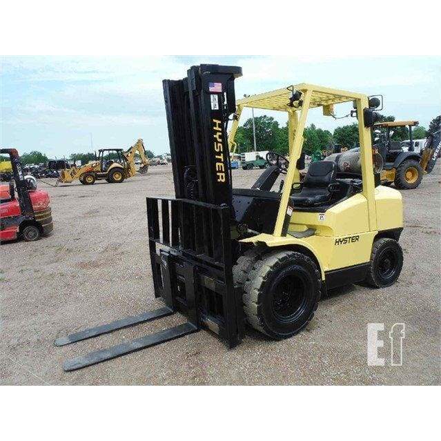 AAA Forklifts - 2005 Hyster H80XM 8,000 lb. Diesel Forklift w/ Dual ...