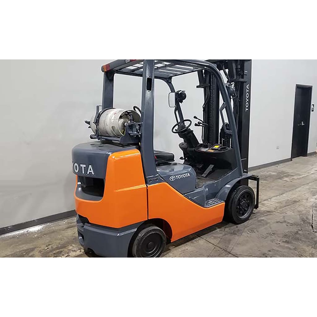 AAA Forklifts - 2011 Toyota 8FGCU30 LPG 6000 lb. Forklift w/ Sideshift ...