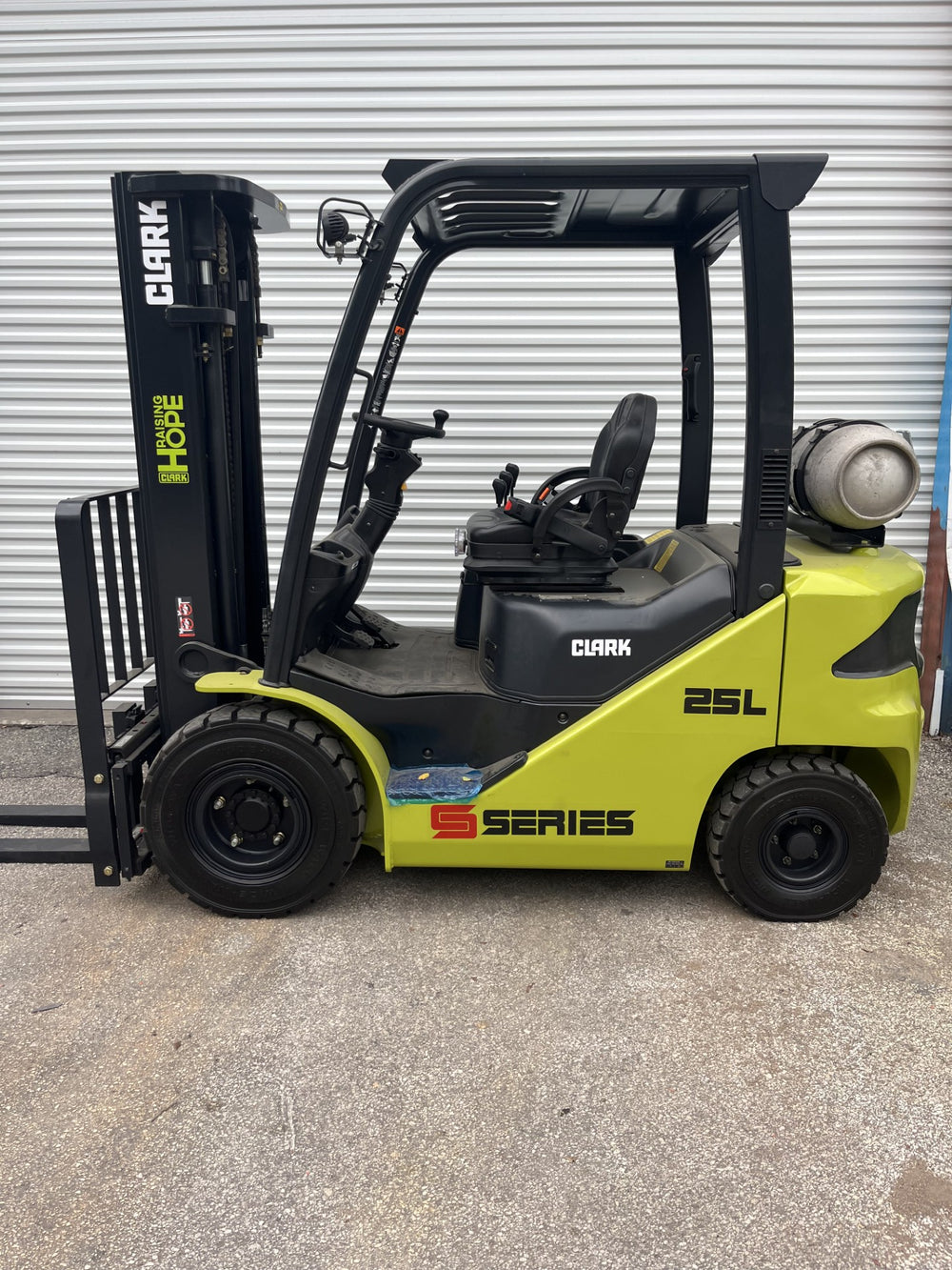 AAA Forklifts - NEW 2023 Clark S25 5000 lb. LPG Forklift w/ Sideshift ...