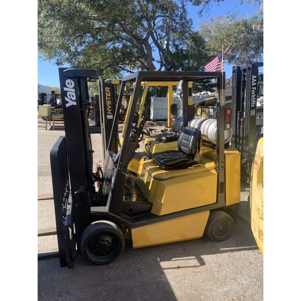 AAA Forklifts - Yale GLC050RF 5000 lb. LPG Forklift w/ Sideshift ...